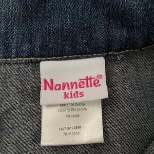 Nannette | Jackets & Coats | Nwot Nannette Girls Jean Jacket | Poshmark